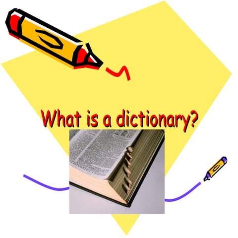3rd Dictionary & Guide Words | PPT
