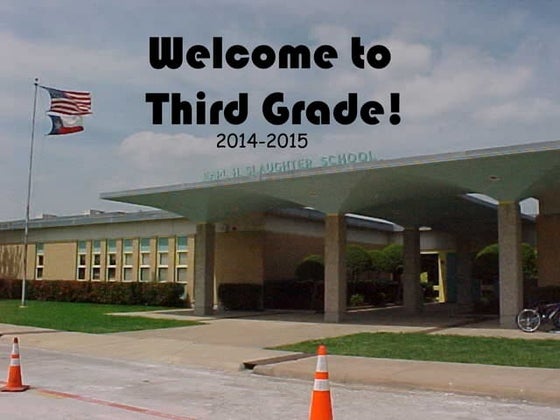 First Day of School Powerpoint | PPTX | Education