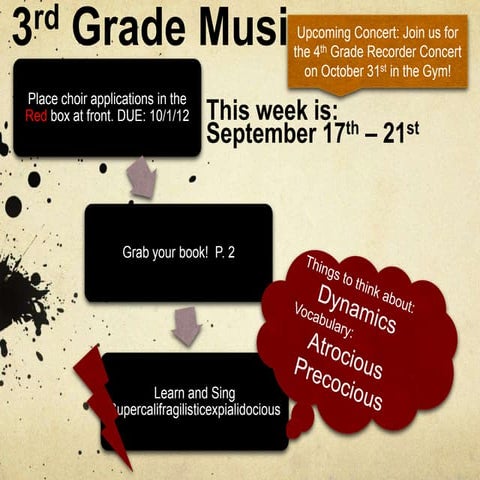 3rd grade music | PDF