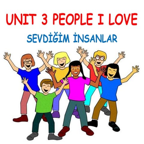3rd grade Unit 3 __People I Love__.ppt