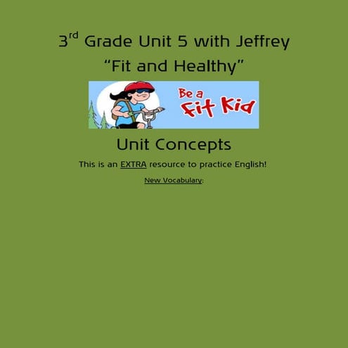 3rd grade unit 5 with jeffrey | DOCX