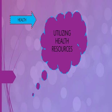 MAPEH 6 HEALTH | PPTX