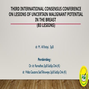 3rd International Consensus Conference on B3 Lesions.pptx
