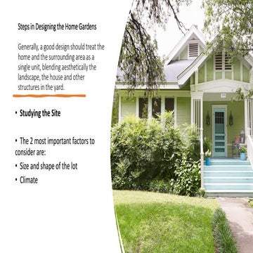 Features of a Garden | PDF