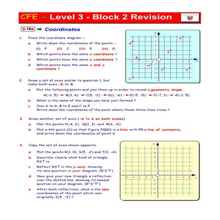3rd level block 2 revision & solutions | PDF