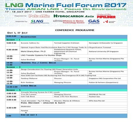 6th MOPDUC 2017 - conference programme | PDF