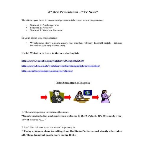 3rd oral presentation tvnews | PDF