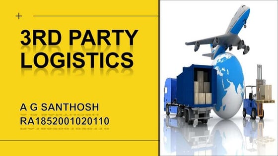 Understanding Third-Party Logistics | ECTN Certificate | PDF