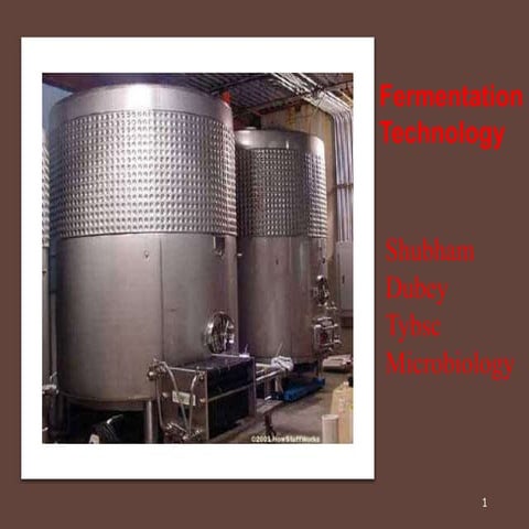 fermentation technology | PPT