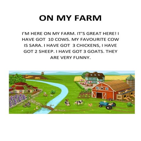 3 rd project on my farm unit 5 | DOCX