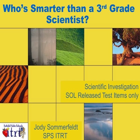 3rd sciencereview ri_scientificinvestigation | PPT