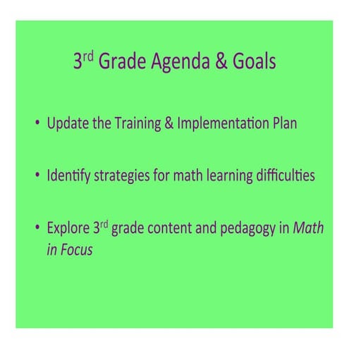 3rd Grade Singapore Math Training II | PDF