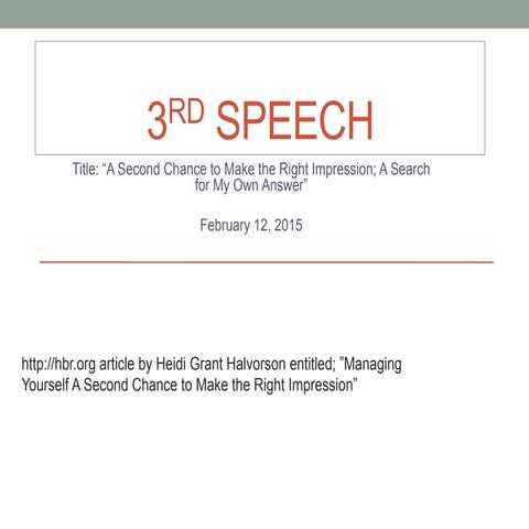 IMPORTANCE OF FIRST IMPRESSION.pptx
