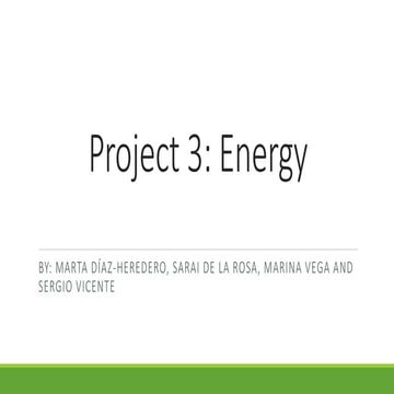 Project3 | PPTX | Physics | Science