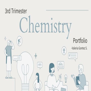 3rd Trimester Chemistry Portfolio quimica | PPT