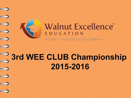 School Promotional Activities - WEE | PPTX