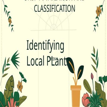 WEEK 3 - Identifying Local Plants - grade 4.pptx
