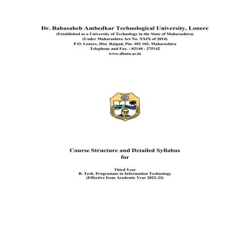 3rd Year IT Syllabus.pdf