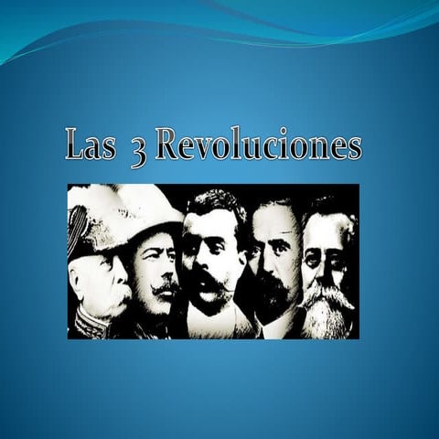 LAS TRES REVOLUCIONES DE LA HISTORIA | PPTX