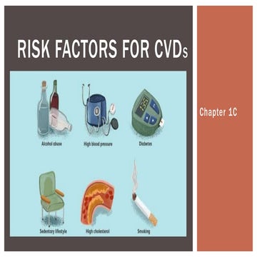 AS Biology-Risk factors for CVDs | PPTX