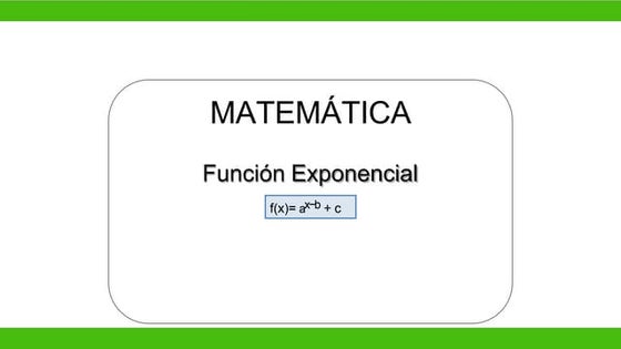Pre Calculus notes 4 1 Exponential Functions | PPT