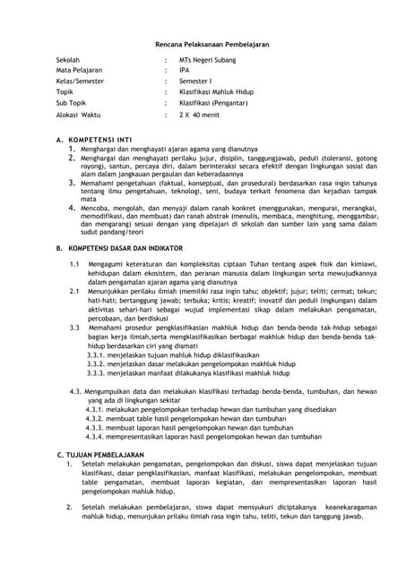 rpp deep learning IPA smp kelas tujuh.docx