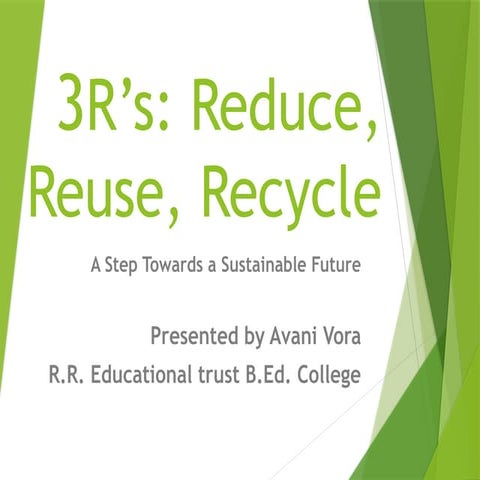 3 r's | PPTX