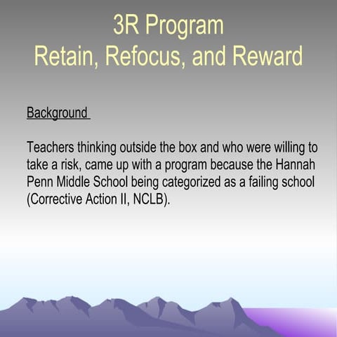 3R Program | PPT