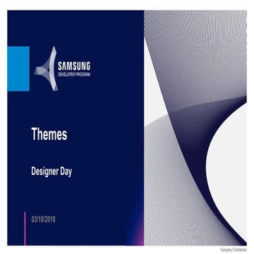 Samsung Themes Overview | PDF
