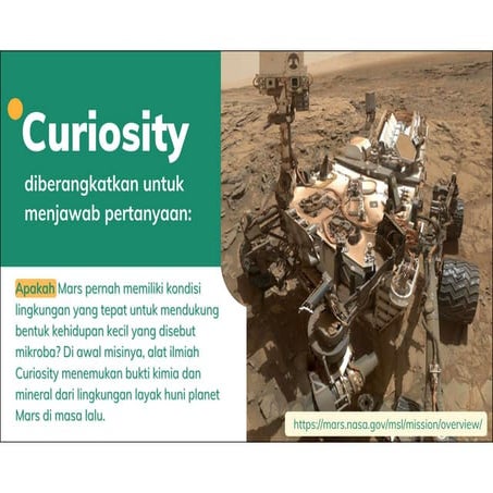 Curiosity Presentation ------------------ | PDF