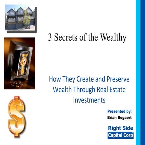 3 Secrets Of The Wealthy | PPS