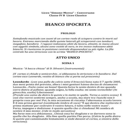 Bianco ipocrita | PDF