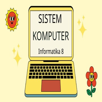 Materi Sistem Komputer Kelas 8 Kurikulum Merdeka | PPTX
