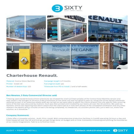 3 Sixty Renault case study | PDF