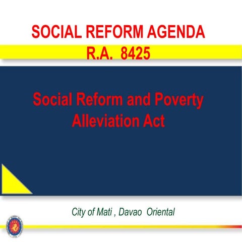 3 social reform agenda | PPTX