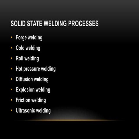 3 solid state welding | PPTX
