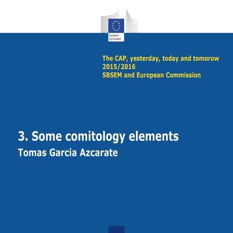 3 some comitology elements | PPT