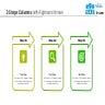 3 Steps Columns With Rightward Arrows | PDF