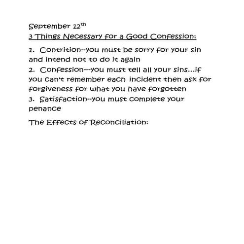 3 steps for good confession | DOCX