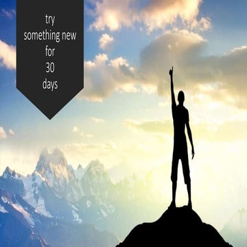 3 ted talk matt cutts 30 days | PPTX