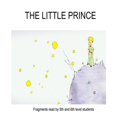3 the little prince cole | PPS | Geography | Science