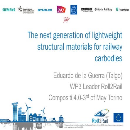 The next generation of lightweight structural materials for railway ...