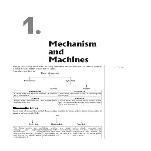 3 theory of machines | PDF