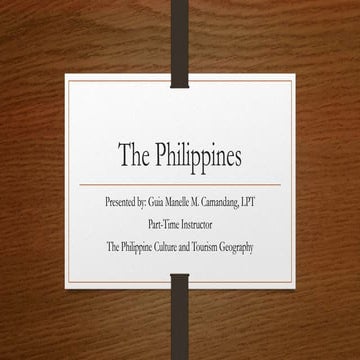 Philippine General Facts | PPTX