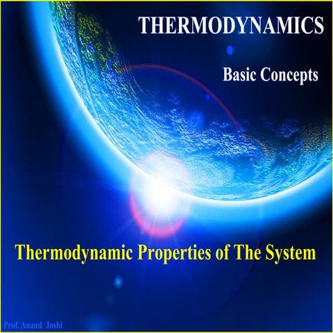 3 thermod. prop of the system | PDF