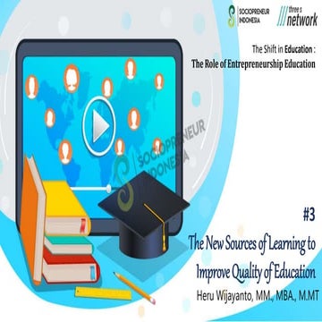 #3 Three-S Network Series-The new sources of learning to improve ...