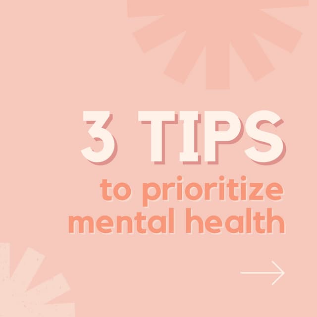 Prioritize Mental Health: Your Well-being Matters! | PDF