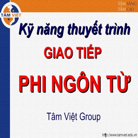 NLP giao tiep phi ngon tu | PPT