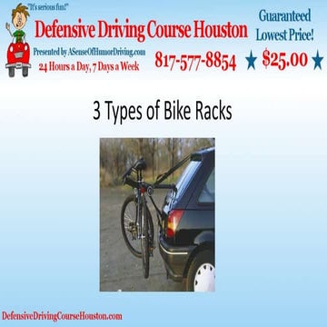 3 types of bike racks | PPT