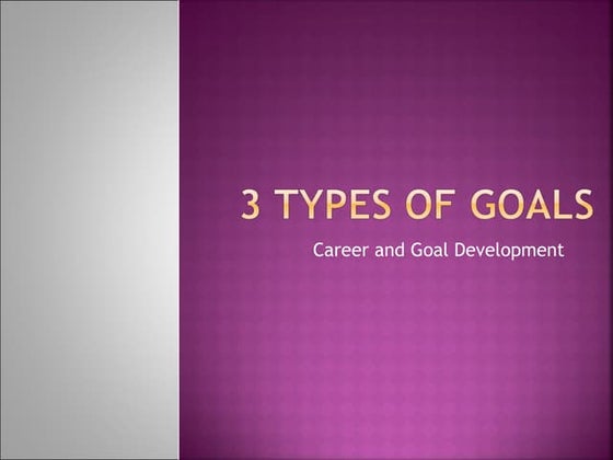 How to target and achieve your goal | PDF